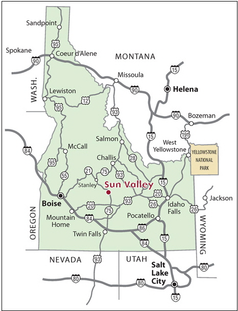 아이다호 중부의 세계적인 리조트타운 선 밸리 (Sun Valley) : 네이버 블로그